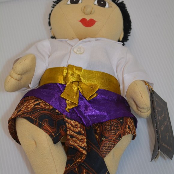 Bali | Toys | Original Bali Doll Handmade Cloth Indonesia Plush | Poshmark